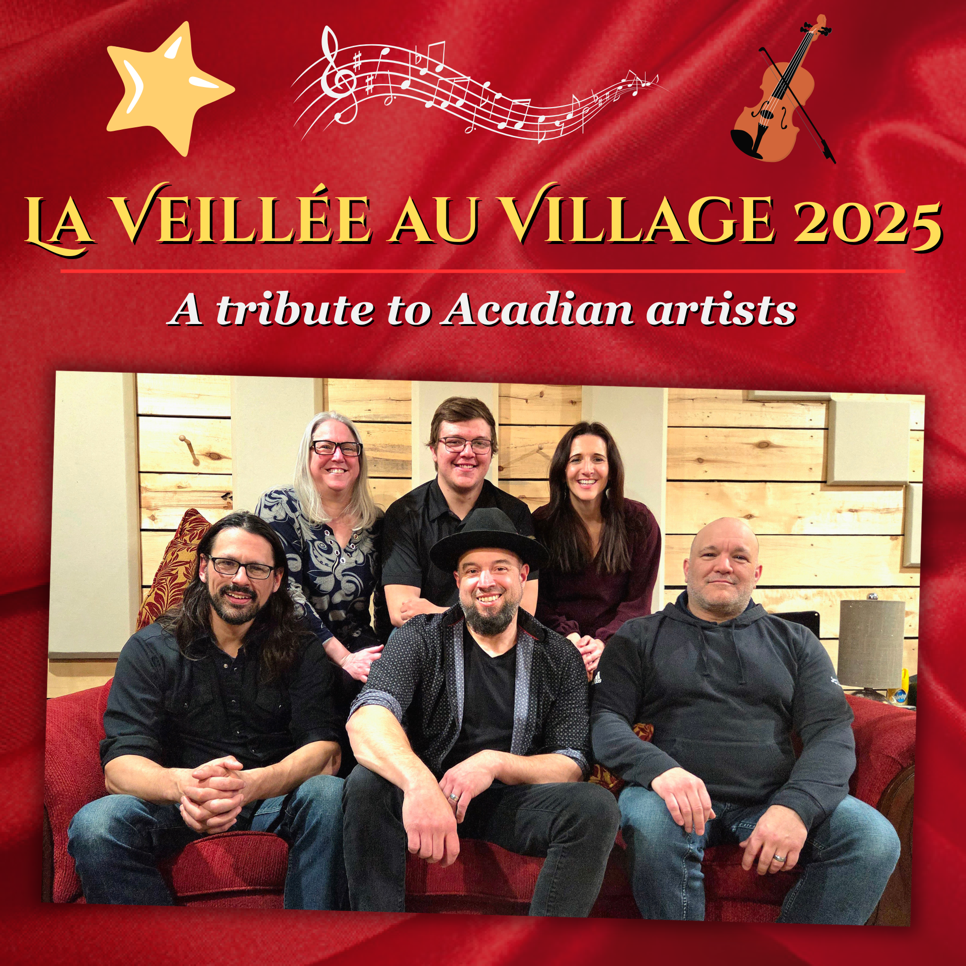 Calendar – Village musical acadien – Abram-Village, Prince Edward Island.